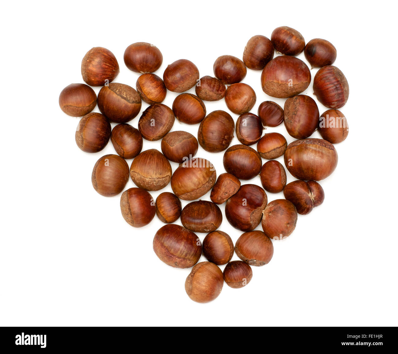 Chestnut shape Cut Out Stock Images & Pictures - Alamy