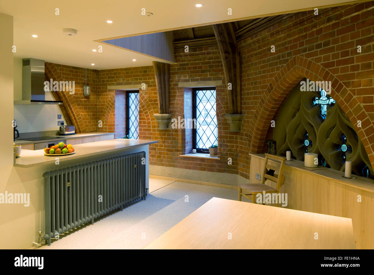 View of ground floor. Simon Court, London, United Kingdom. Architect ...