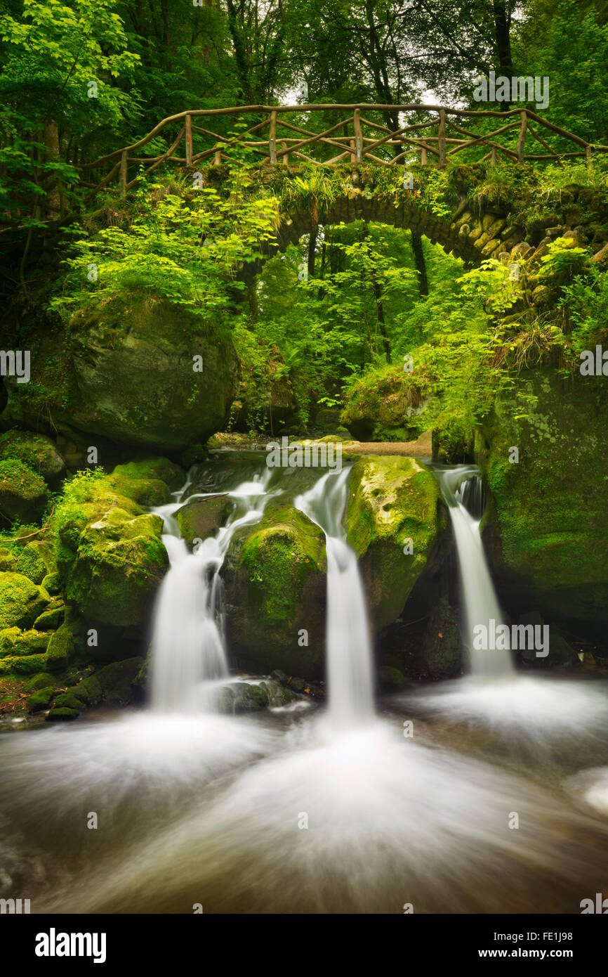 Mullerthal waterfall hi-res stock photography and images - Alamy