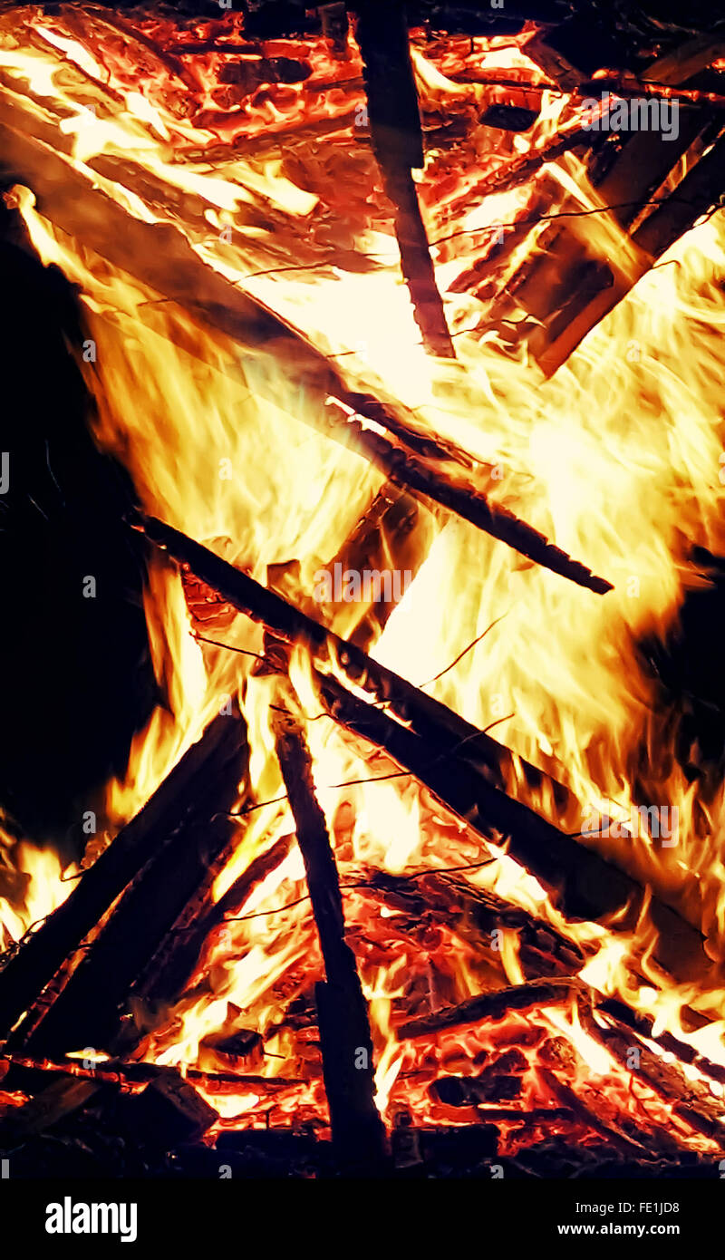 Campfire explosion hi-res stock photography and images - Alamy