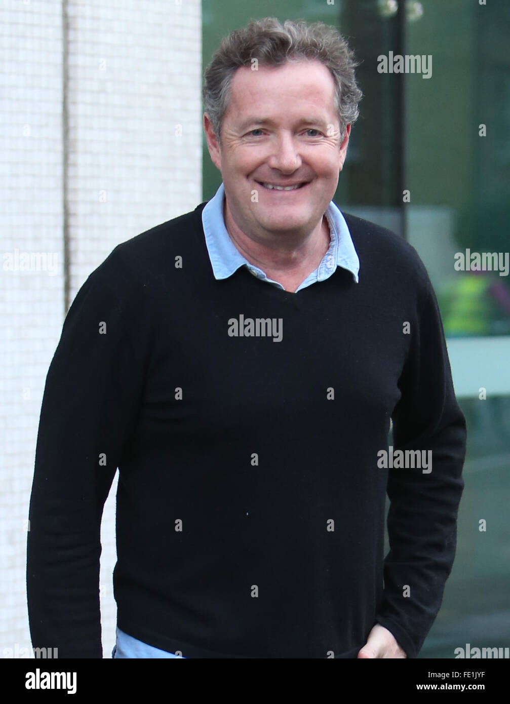 Piers Morgan outside ITV Studios Featuring: Piers Morgan Where: London ...