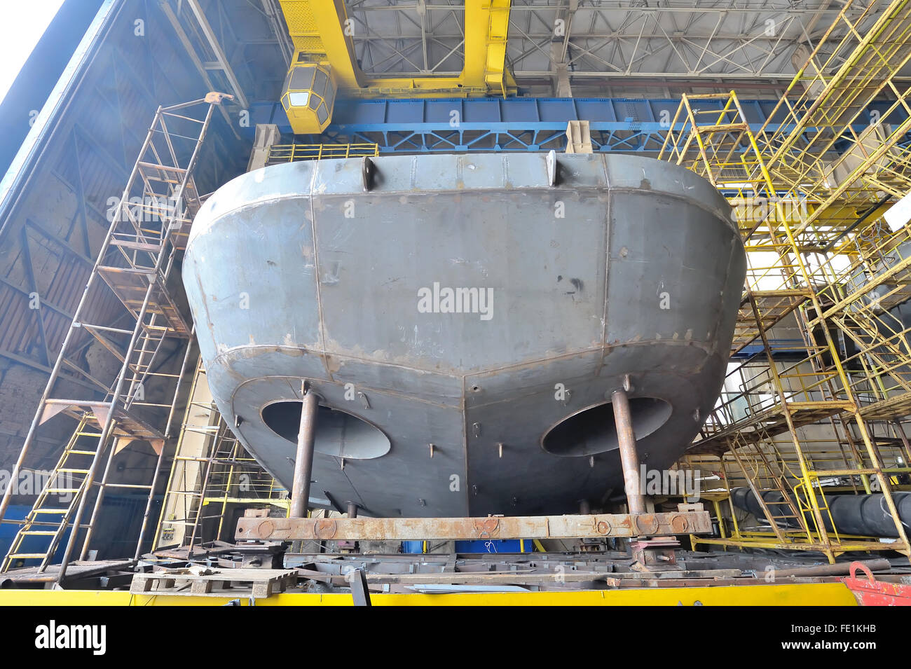 Scaffolding naval marine hi-res stock photography and images - Alamy