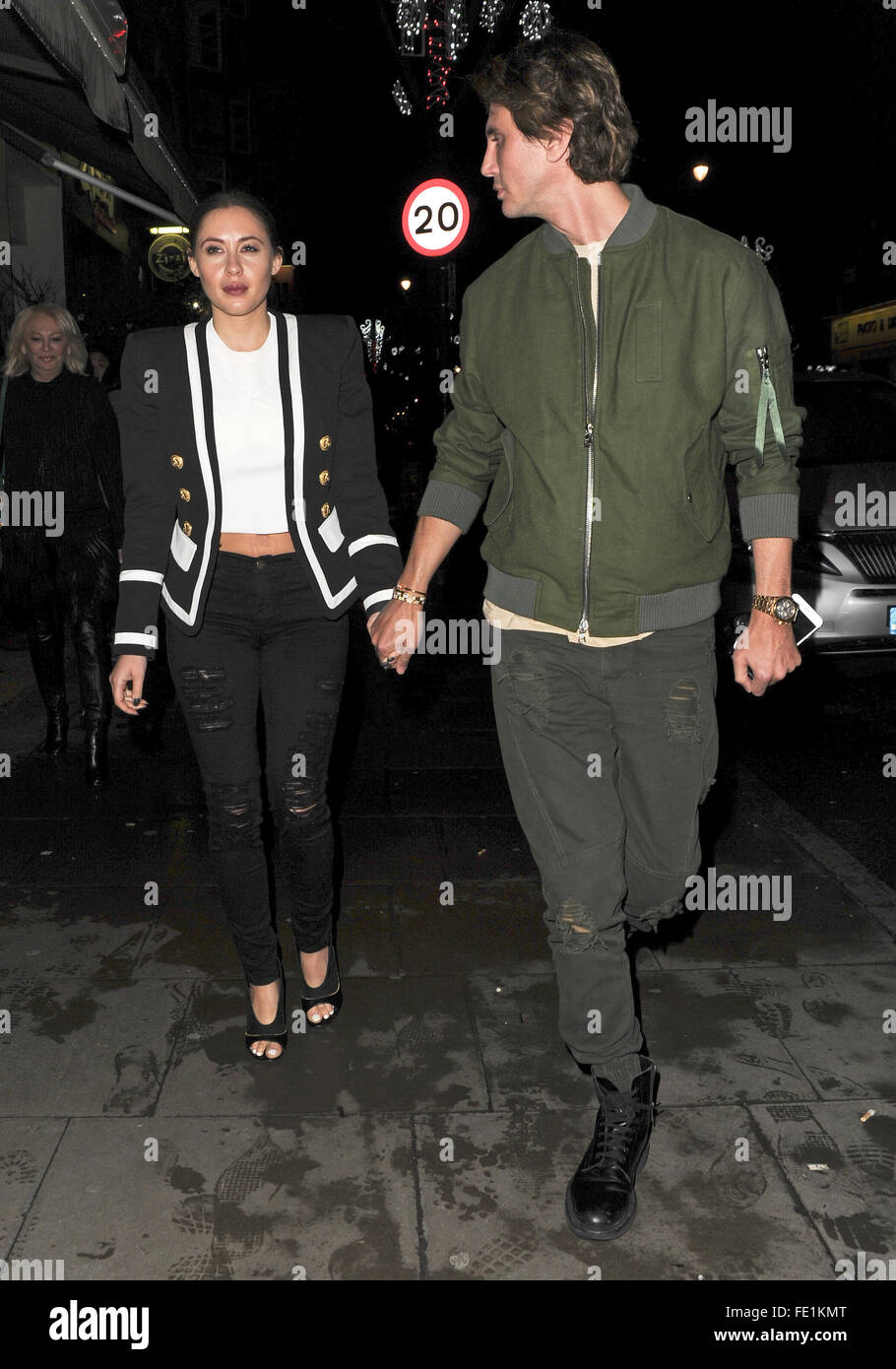 Jonathan Cheban seen arriving and leaving Roka Restaurant in central ...