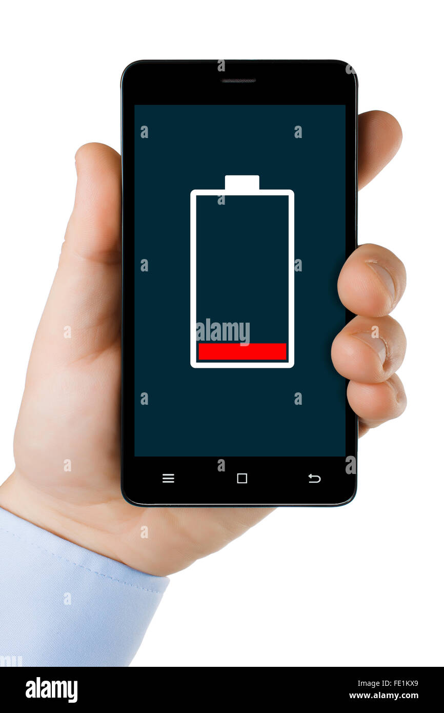 Low battery icon hi-res stock photography and images - Alamy