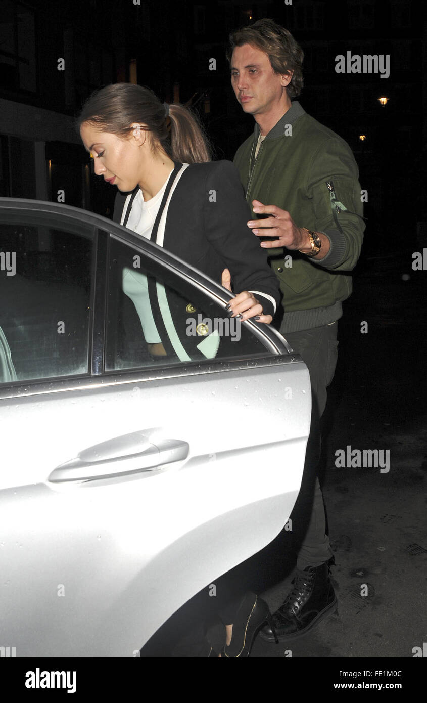 Jonathan Cheban seen arriving and leaving Roka Restaurant in central ...