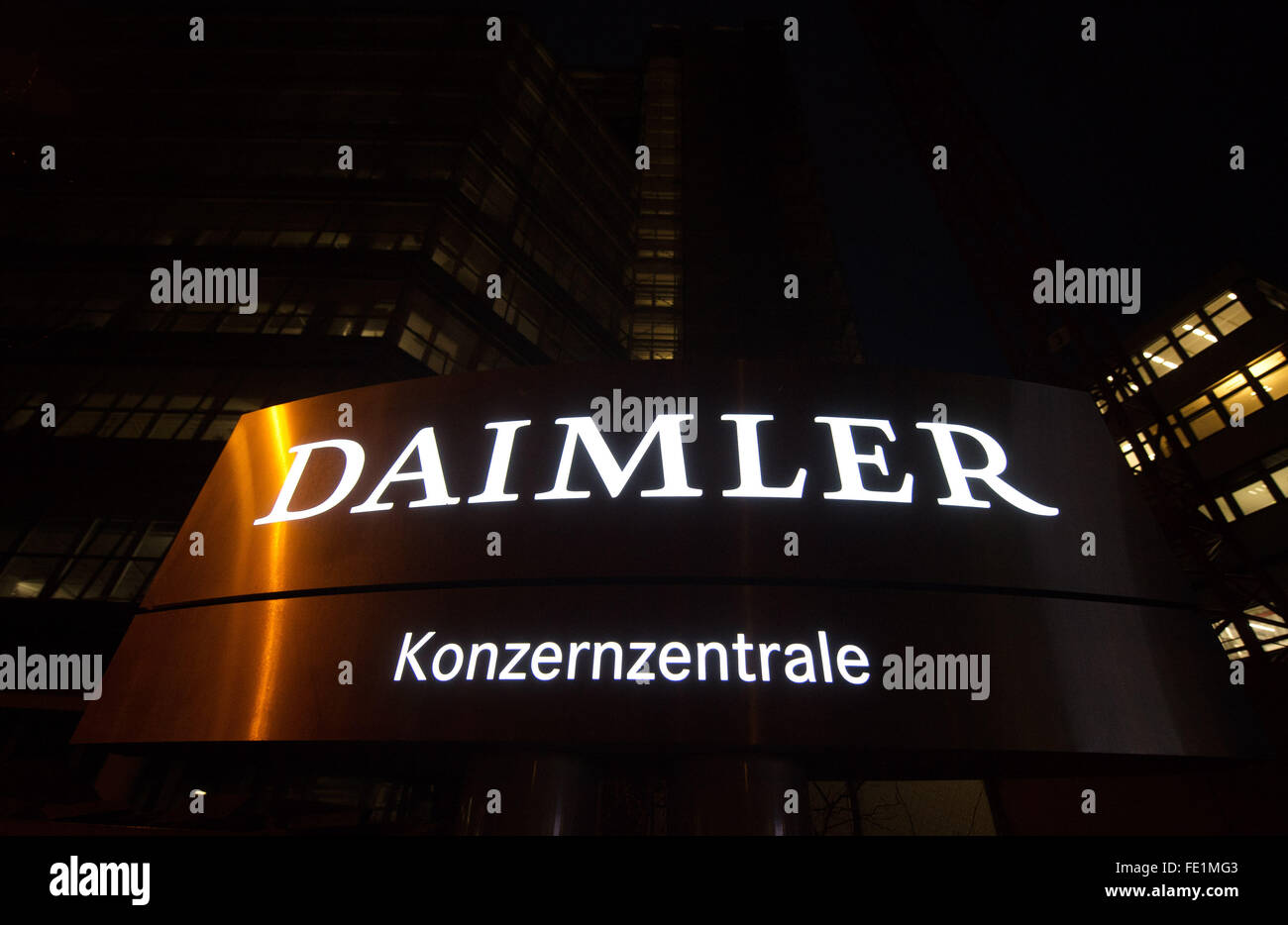 Daimler Headquarters In Stuttgart Germany Stock Photos & Daimler ...