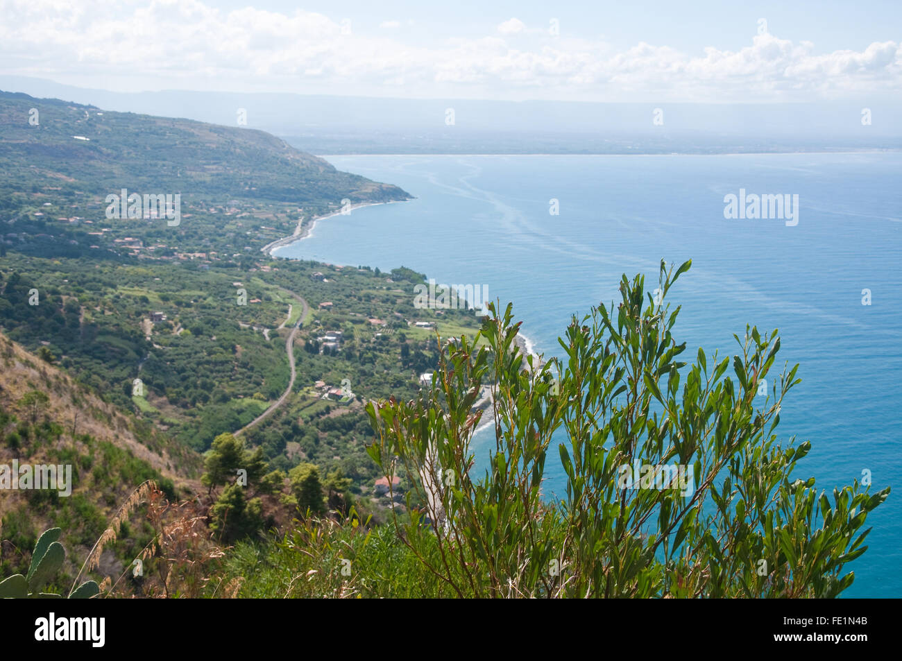 Top view of the beach nicotera hi-res stock photography and images - Alamy