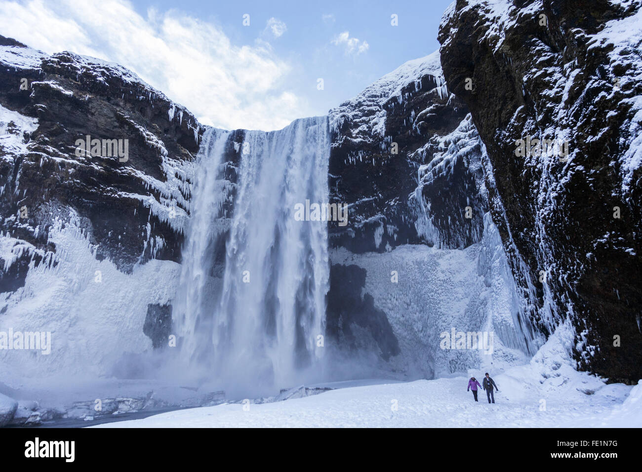 Skogafoss Winter