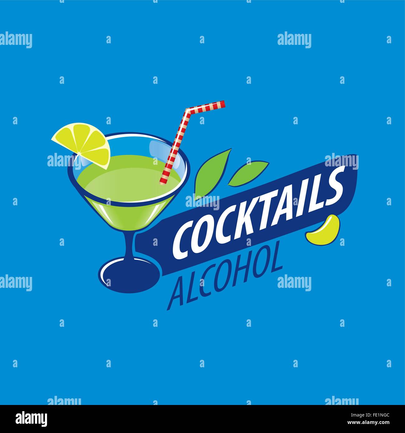 alcoholic cocktails logo Stock Vector Image & Art - Alamy