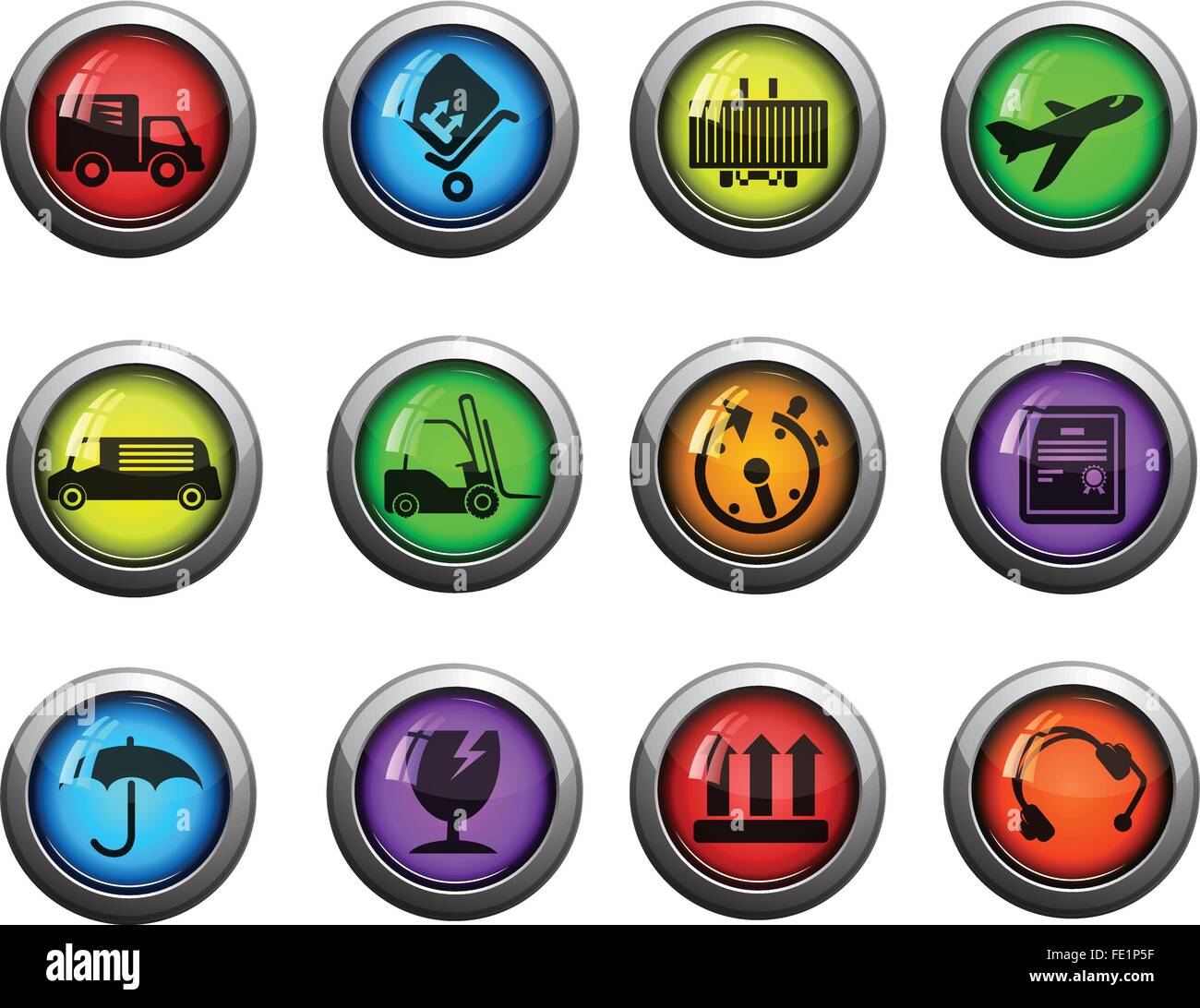 Retail shipping center Stock Vector Images - Alamy