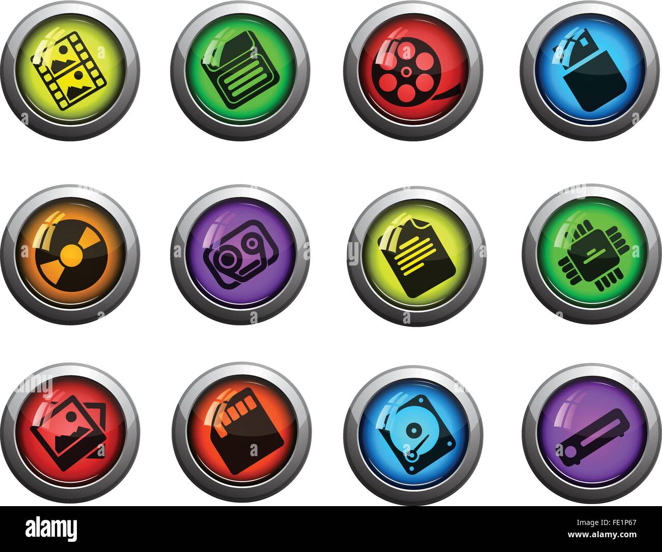 Data carriers Stock Vector Images - Alamy