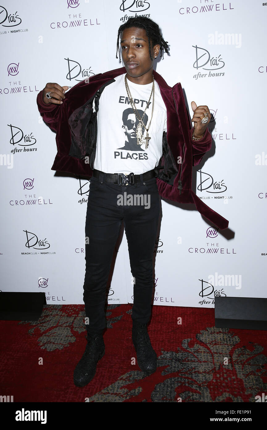 Rapper A$AP Rocky delivers his first ever Drai's LIVE performance at ...