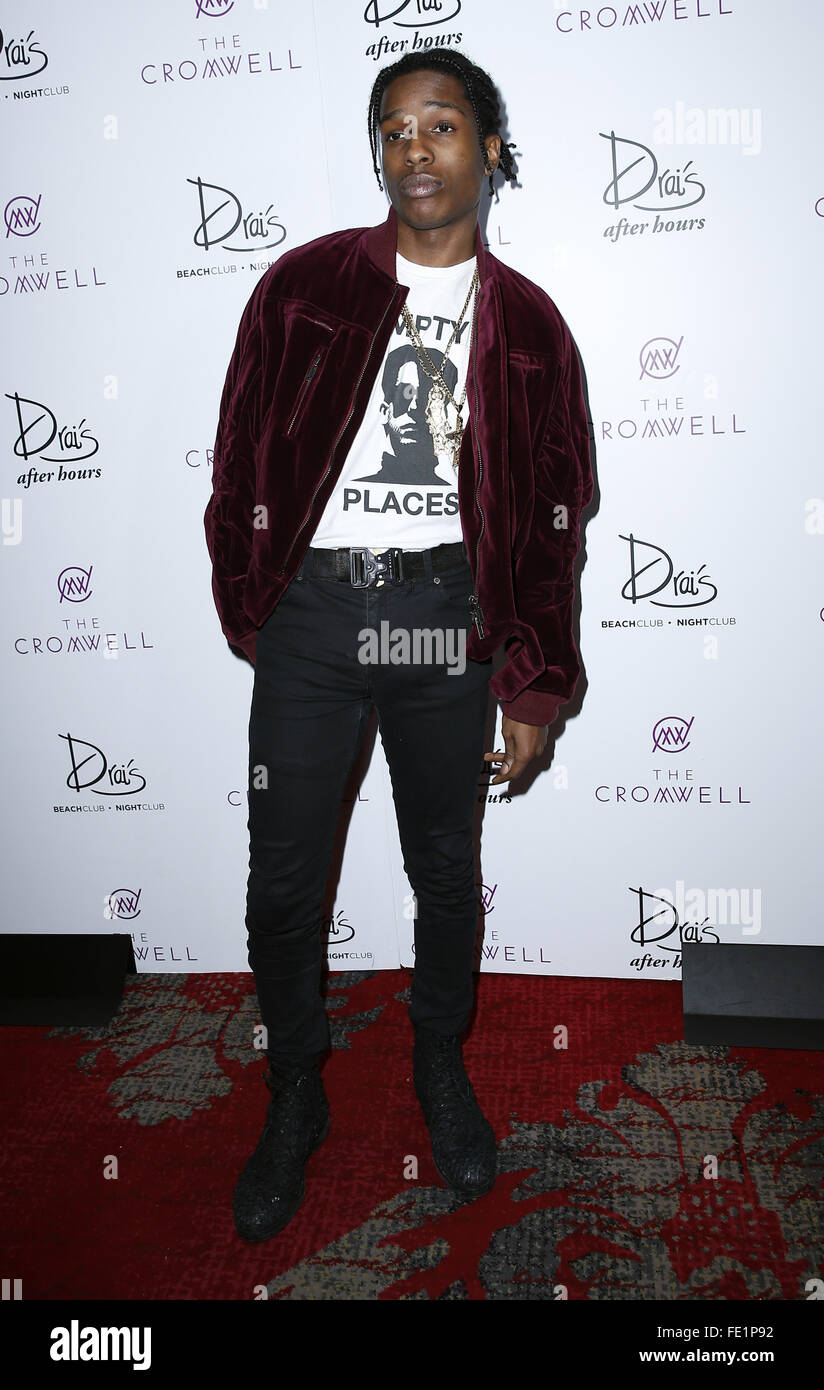 Rapper A$AP Rocky delivers his first ever Drai's LIVE performance at ...