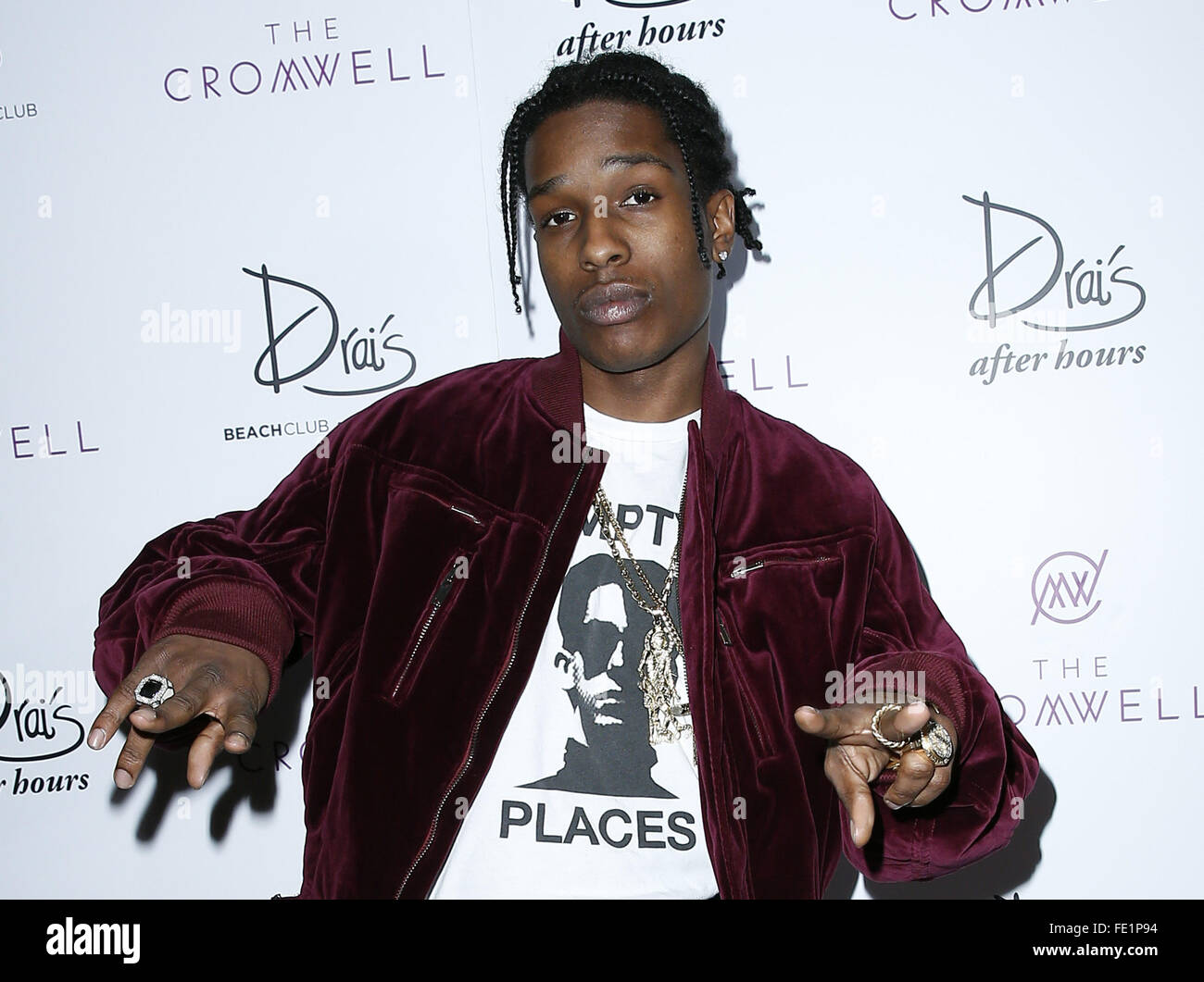 Rapper A$AP Rocky delivers his first ever Drai's LIVE performance at ...