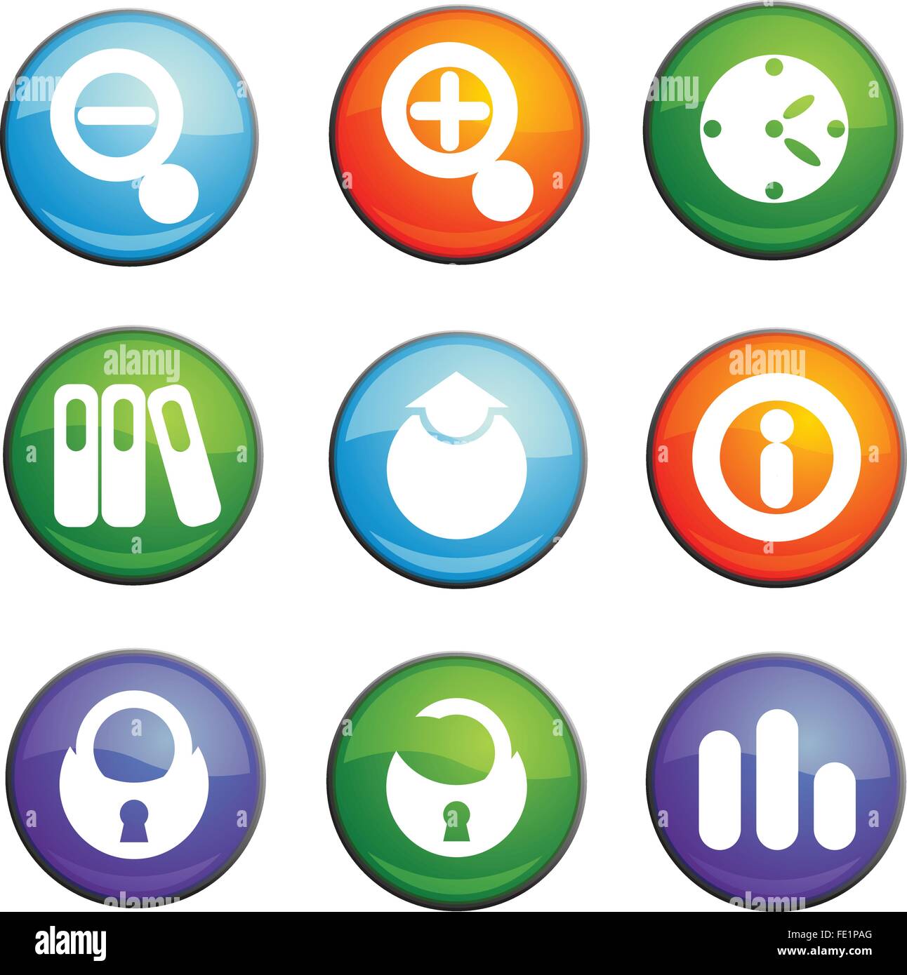 Glass columns Stock Vector Images - Alamy