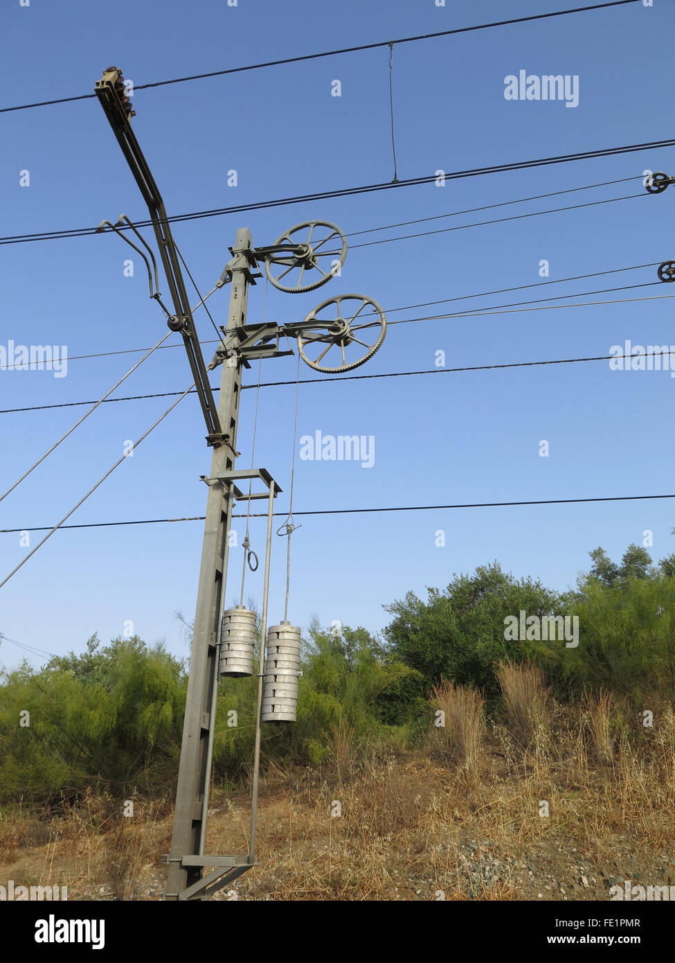 Overhead line electrified hi-res stock photography and images - Alamy