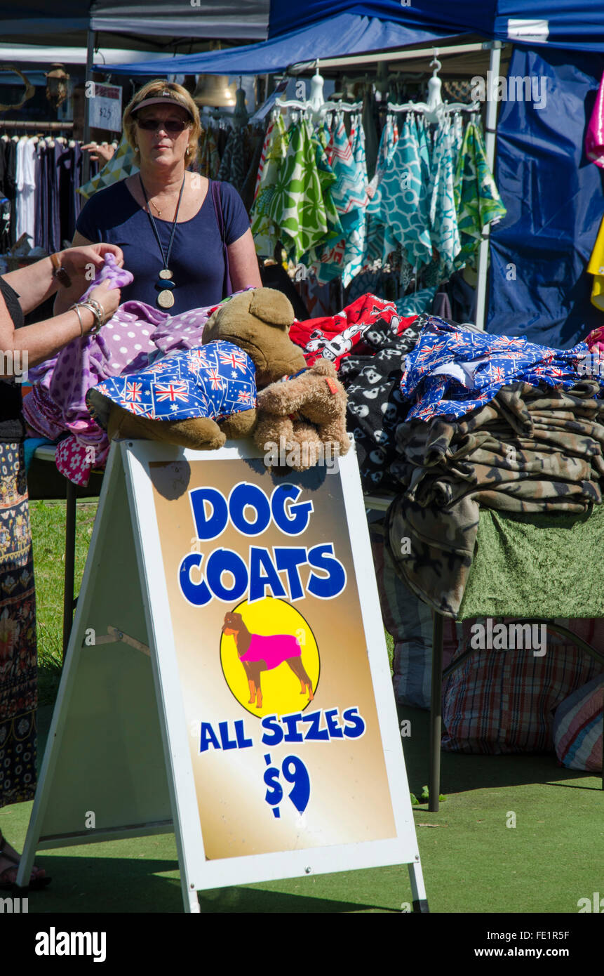 Country market stalls in Australia Stock Photo - Alamy