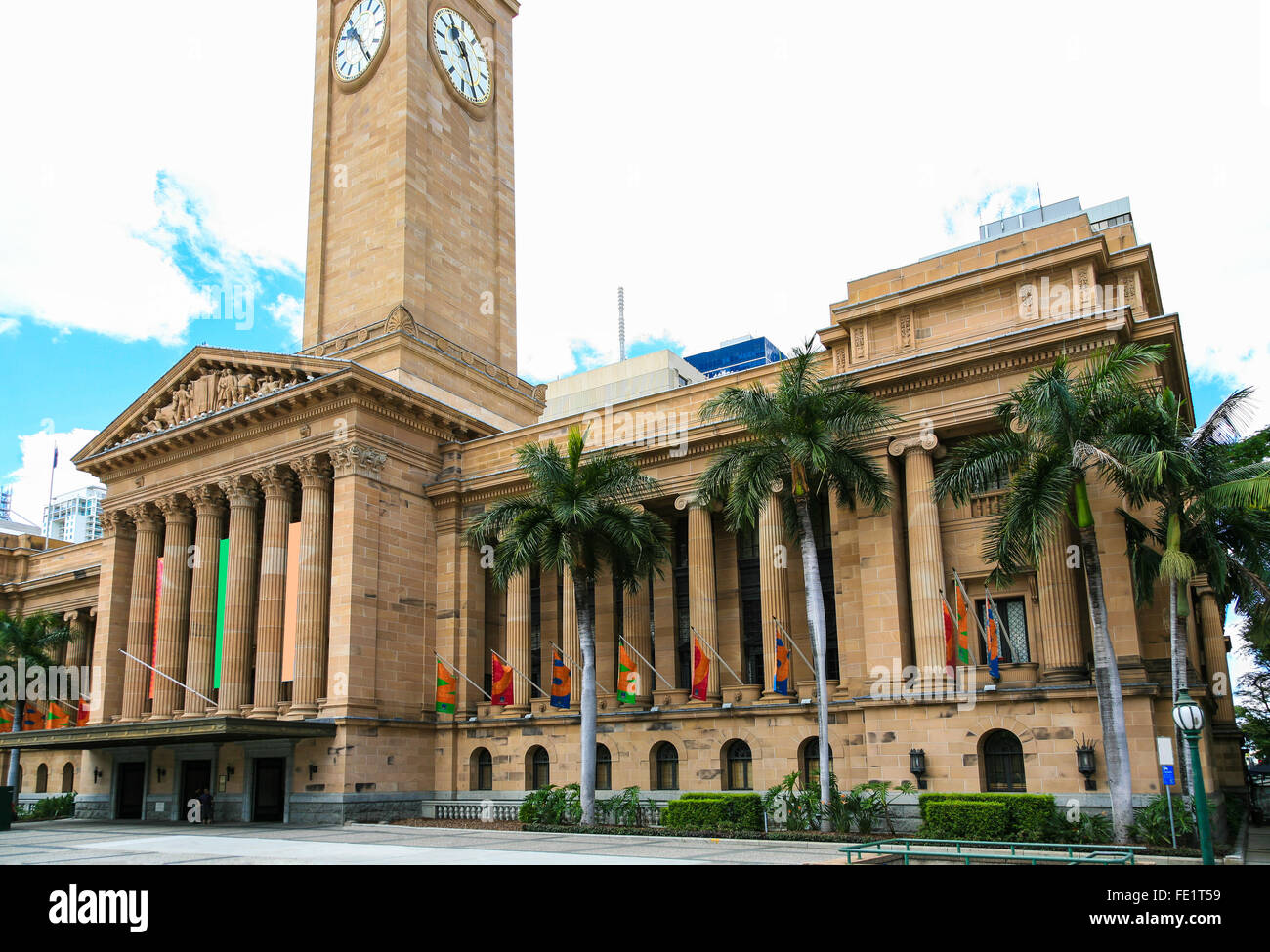 Brisbane City Hall, Australia Stock Photo - Alamy