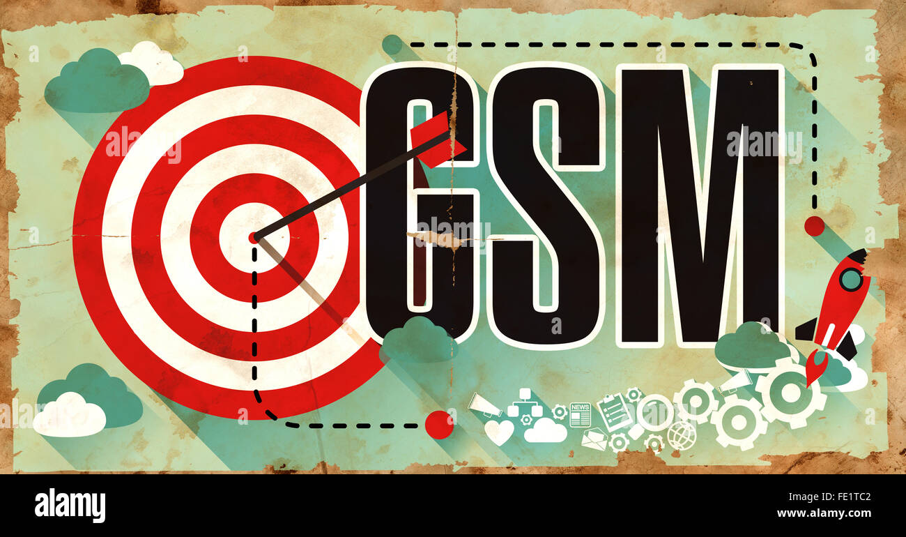 Gsm concept hi-res stock photography and images - Alamy