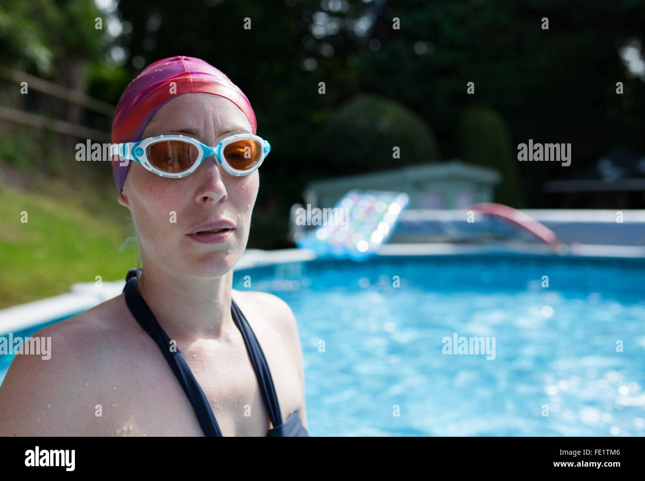Swimmer portrait hi-res stock photography and images - Alamy