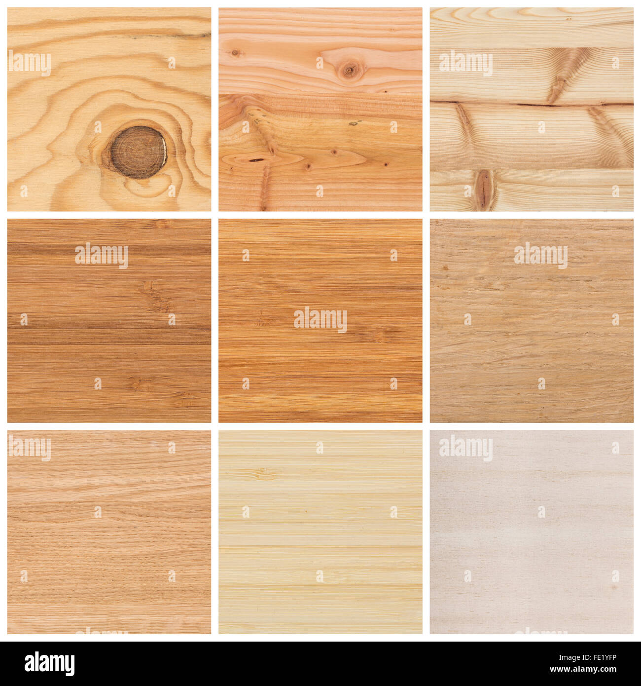 collection of bright wood textures for backgrounds Stock Photo - Alamy