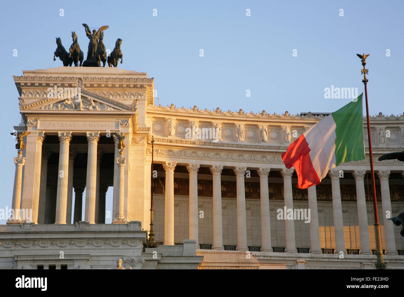 The Victor Emmanuel Monument (Il Vittoriano), also known as the ...
