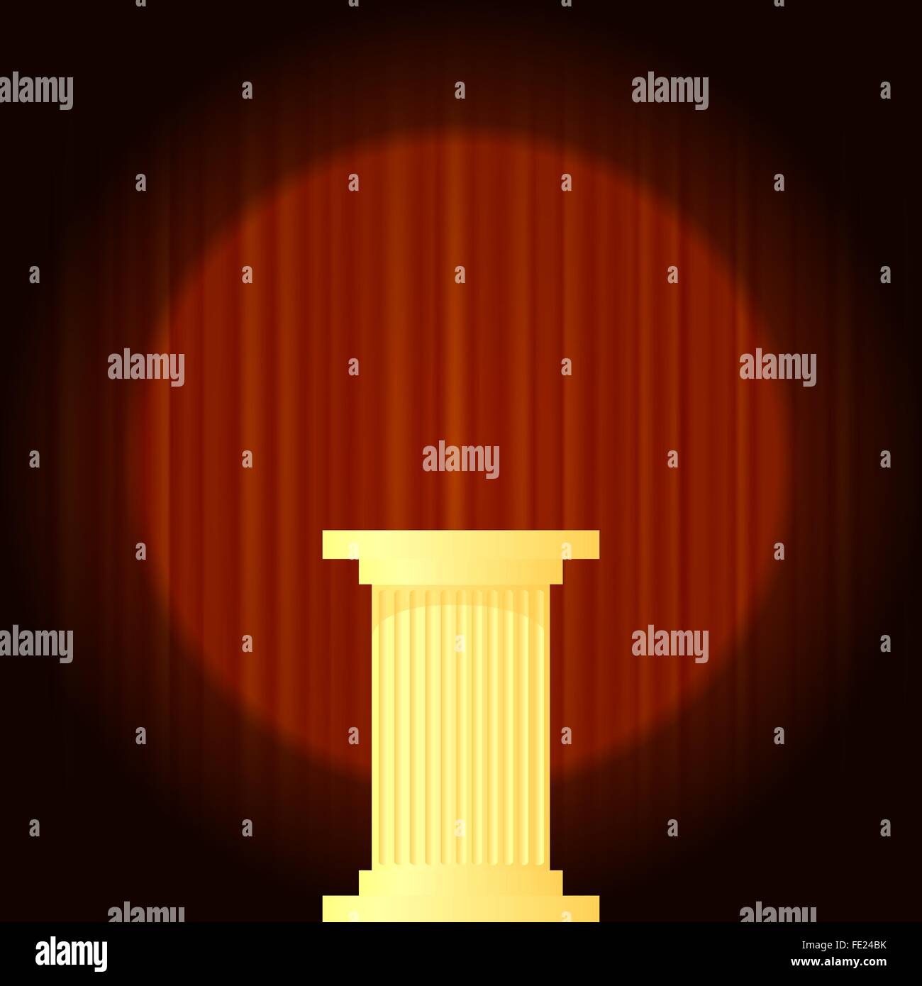 Yellow Marble Greek Column Stock Vector Image & Art - Alamy