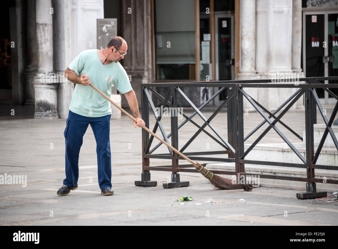 Council street cleaner hi-res stock photography and images - Alamy