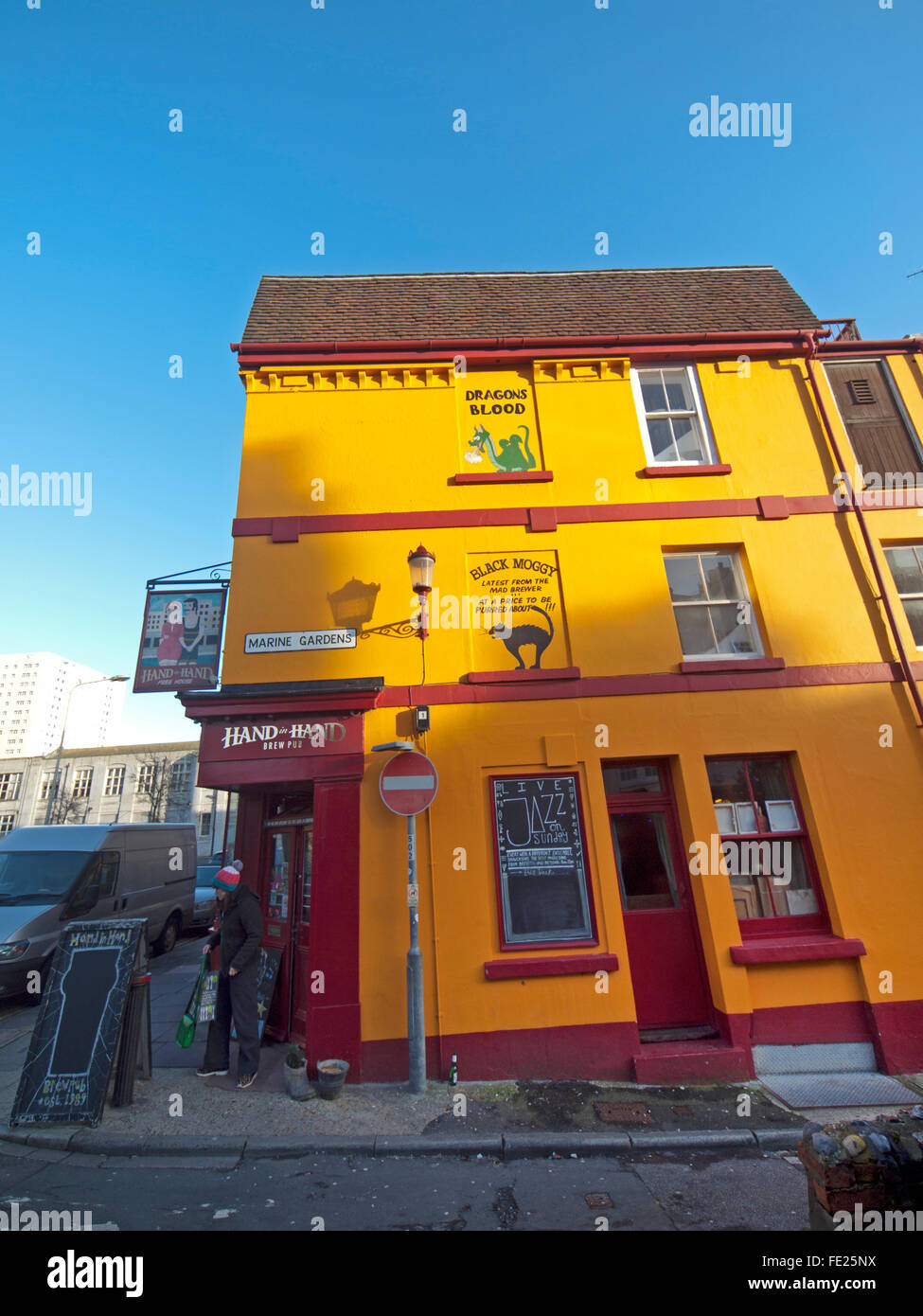 The Hand in Hand pub in Brighton Stock Photo - Alamy