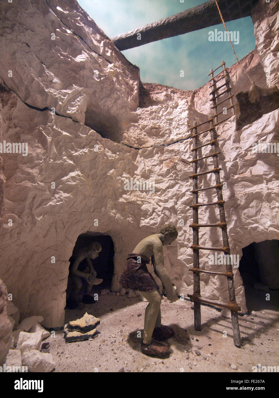 Neolithic museum exhibit hi-res stock photography and images - Alamy