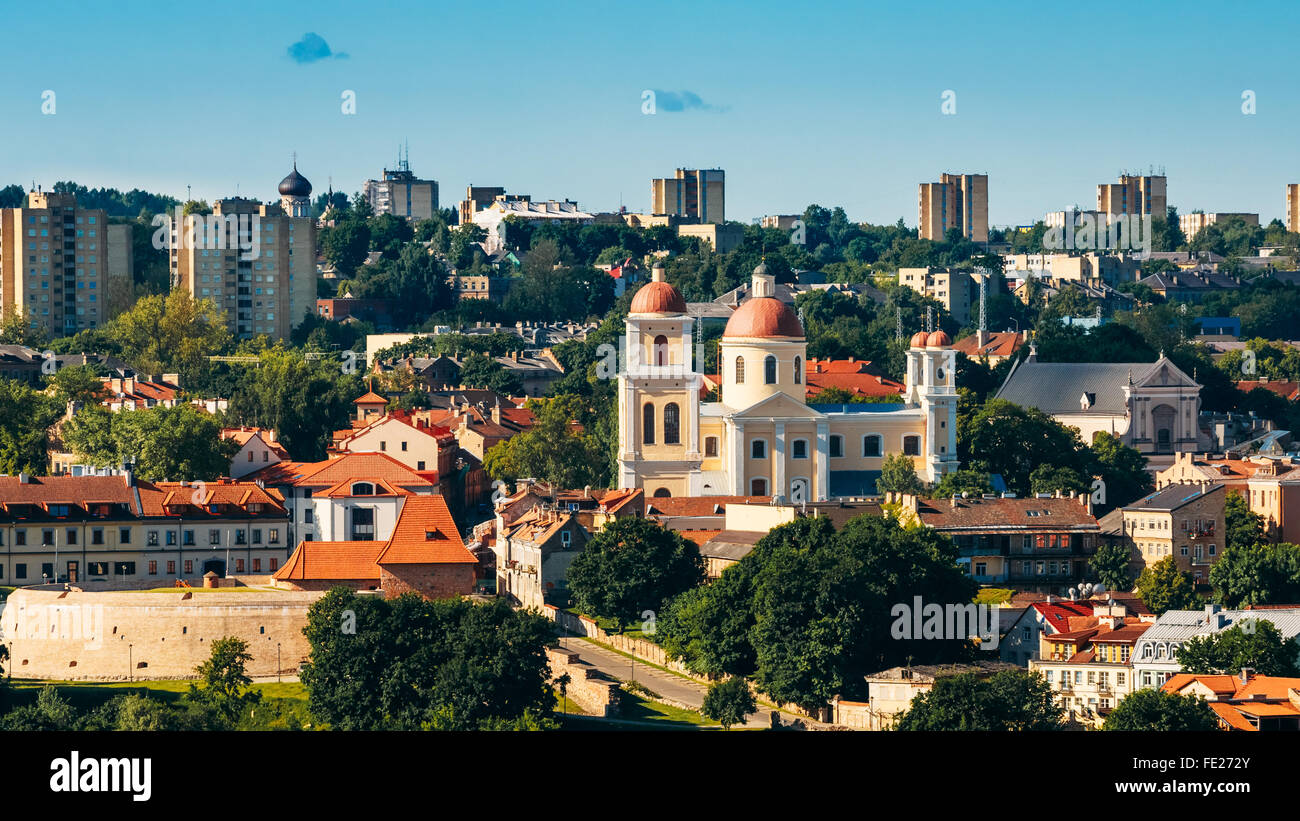 Vilnius panorama hi-res stock photography and images - Alamy