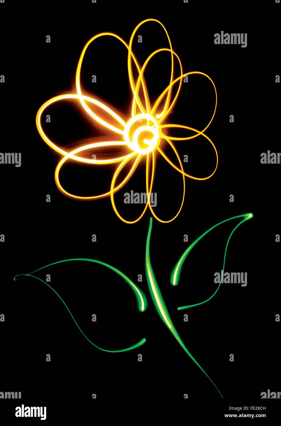 Drawing with torch light hi-res stock photography and images - Alamy