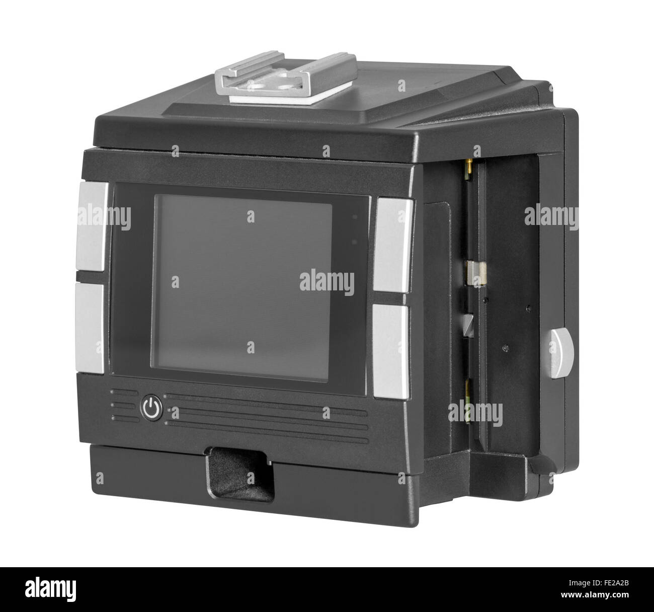 a digital camera back isolated on white Stock Photo - Alamy