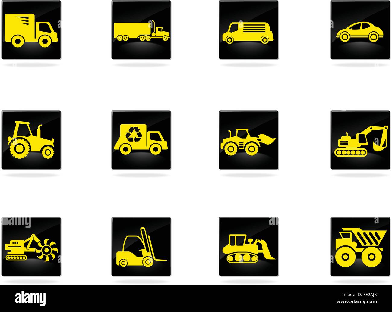 Transportation and Loading Machines Stock Vector Image & Art - Alamy