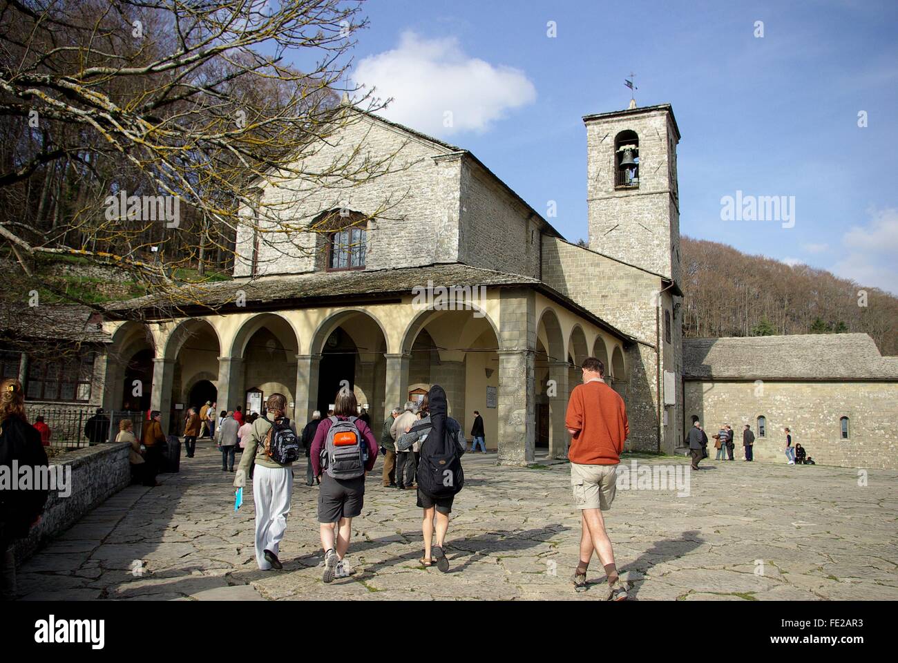 La Verna Sanctuary, Foreste Casentinesi Nat. Park, Tuscany, Italy ...