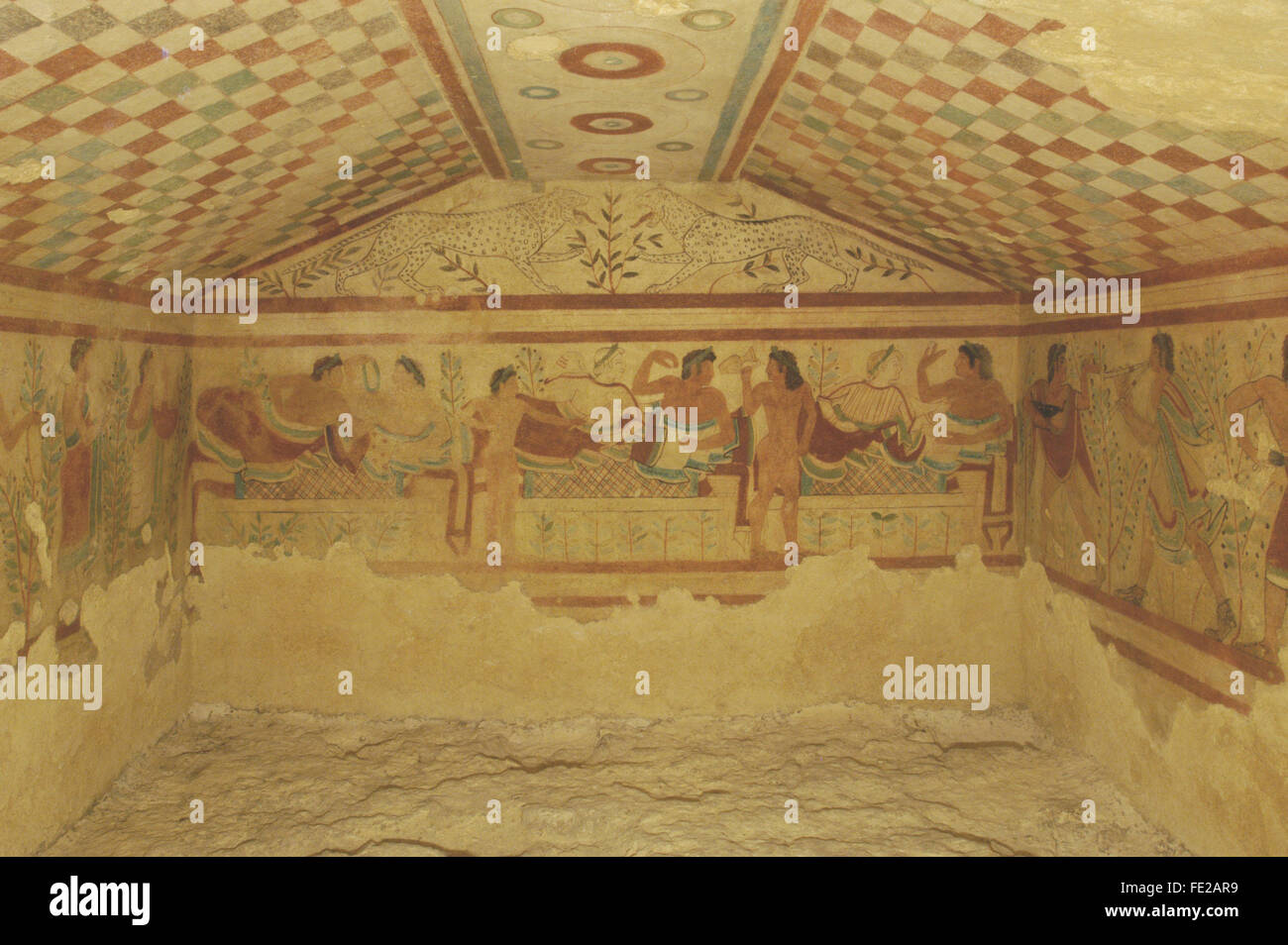 Tomb of Leopards is dated to 473 BC, is one of the most significant and ...