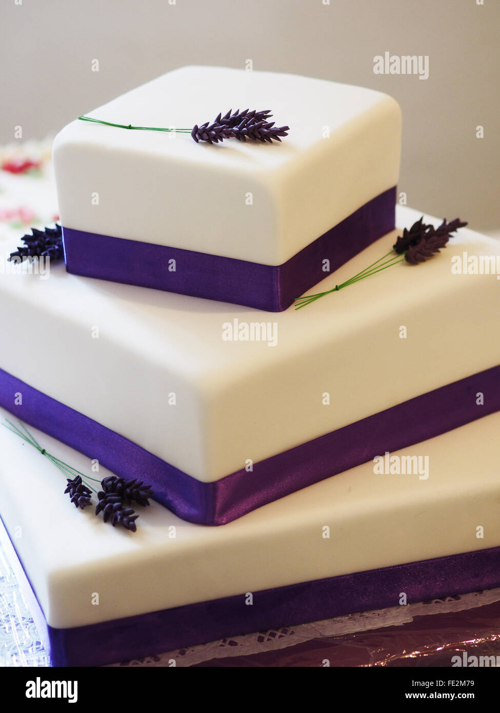 Still life with wedding cake Stock Photo - Alamy