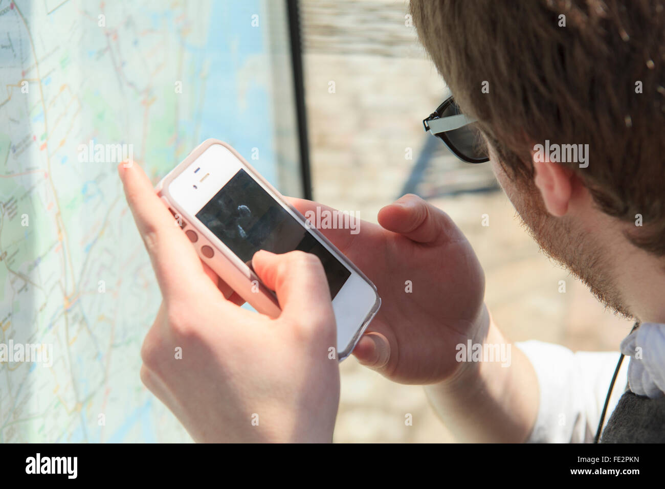 Blind map hi-res stock photography and images - Alamy
