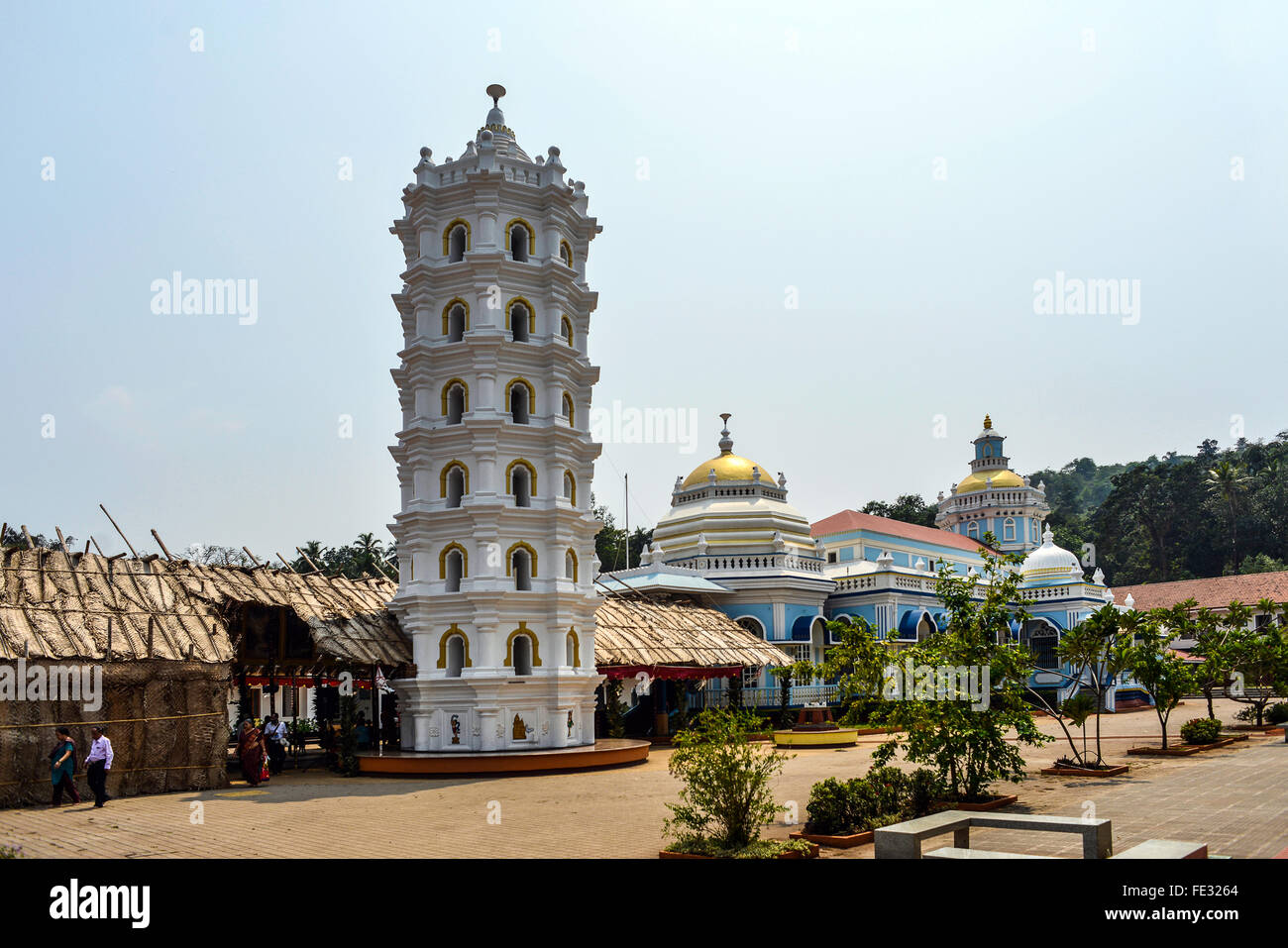 Mangeshi temple hi-res stock photography and images - Alamy