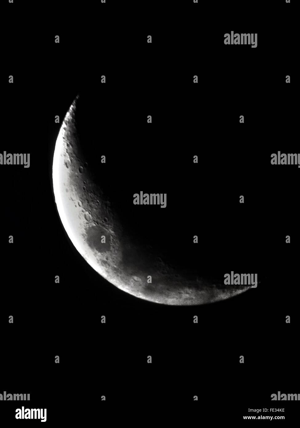 Moon shining at night hi-res stock photography and images - Alamy