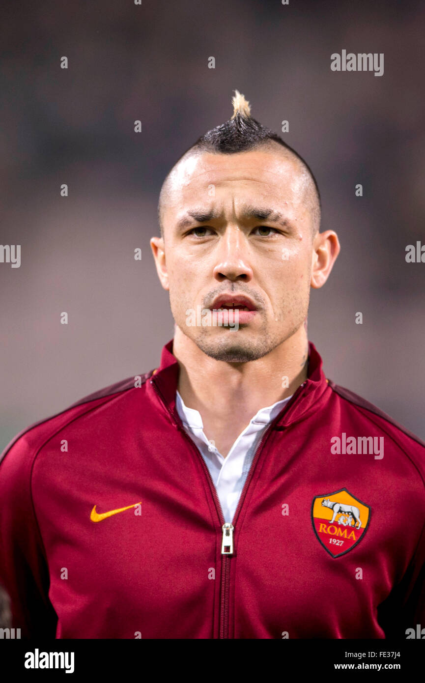 Reggio Emilia, Italy. 2nd Feb, 2016. Radja Nainggolan (Roma) Football ...