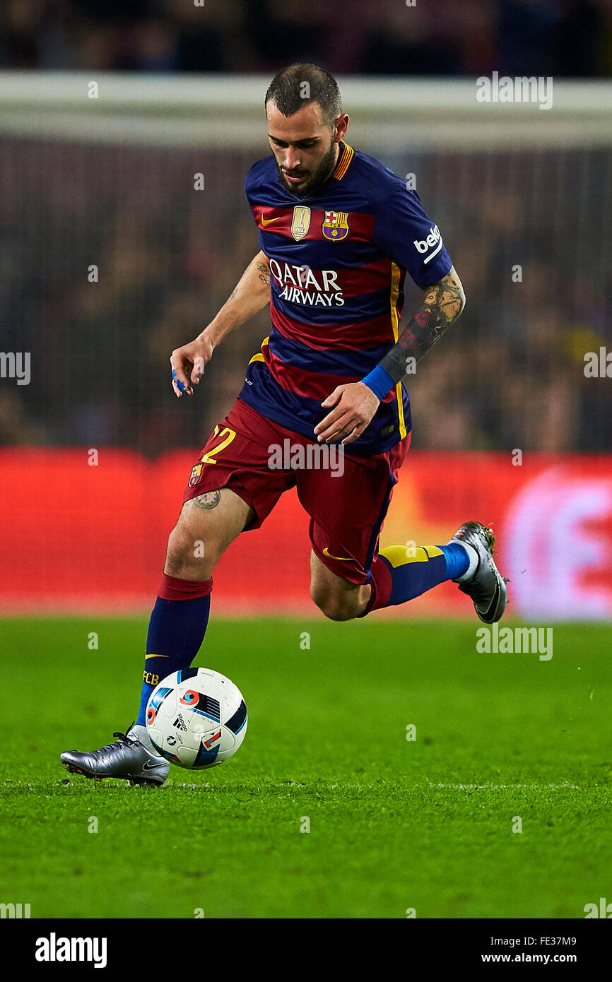 Aleix Vidal (FC Barcelona), during Kings Cup soccer match between FC ...