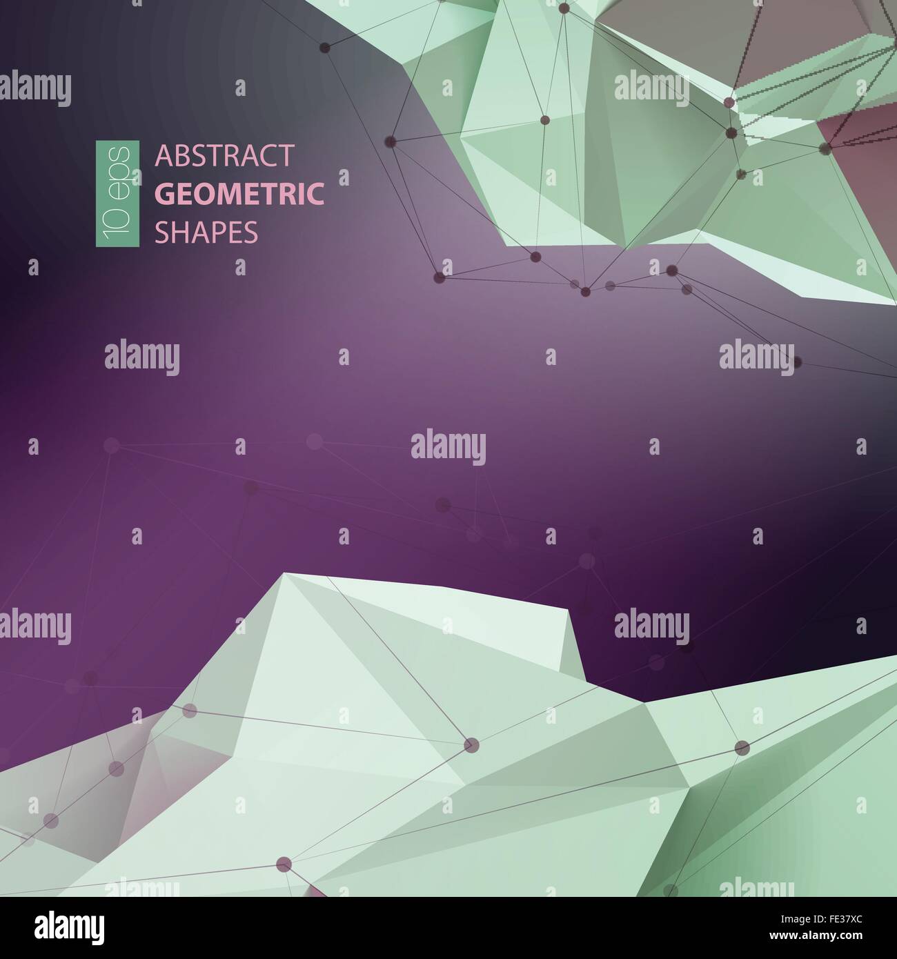 Abstract triangles space low poly Stock Vector Image & Art - Alamy