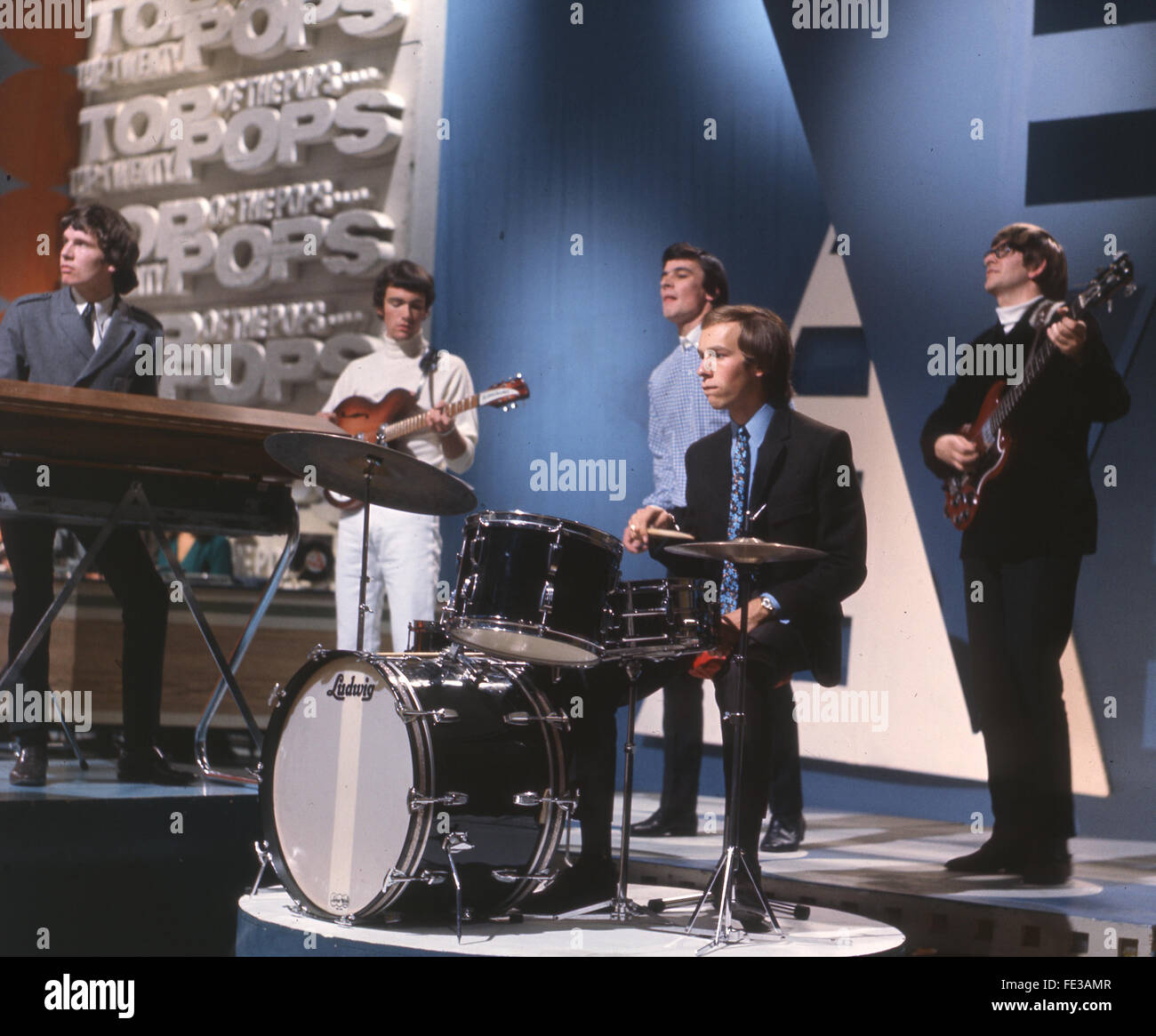 THE ZOMBIES English pop group in 1964. Photo Tony Gale Stock Photo - Alamy