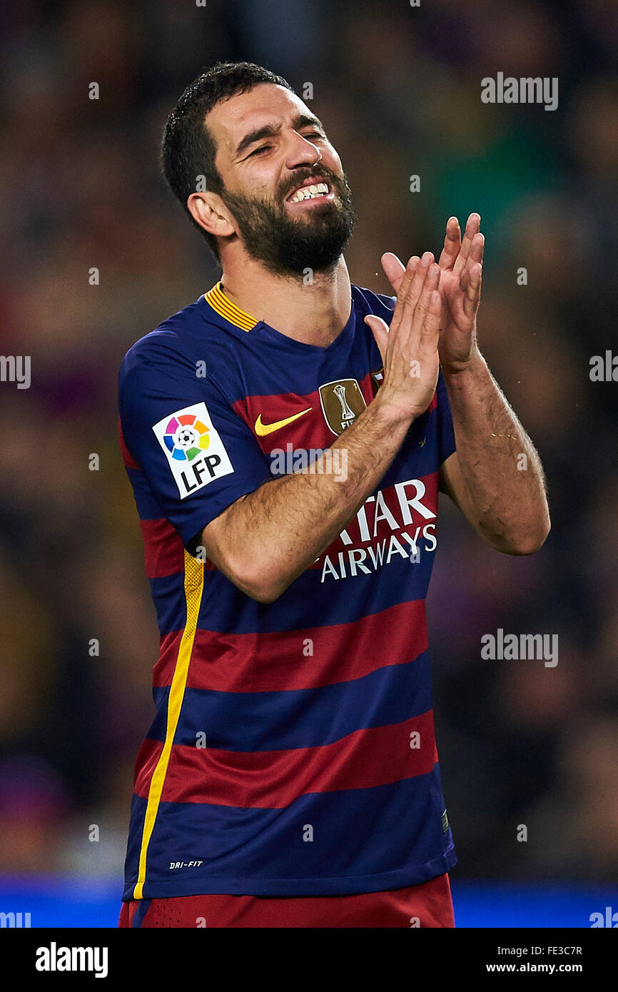Arda Turan (FC Barcelona), during Kings Cup soccer match between FC ...