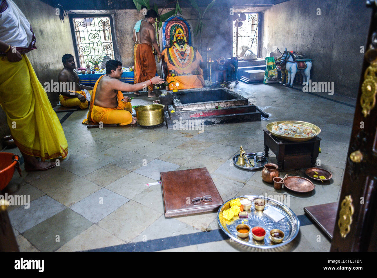 Shanta durga temple goa hi-res stock photography and images - Alamy