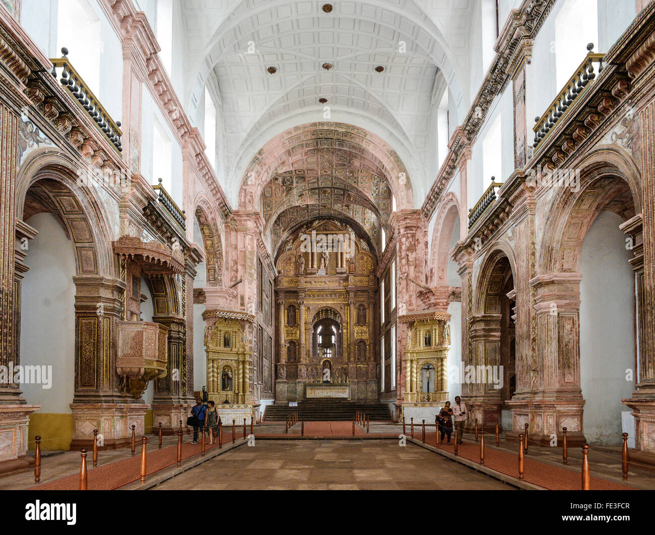 | India Goa Church and convent of Saint Francis of Assisi Stock Photo ...
