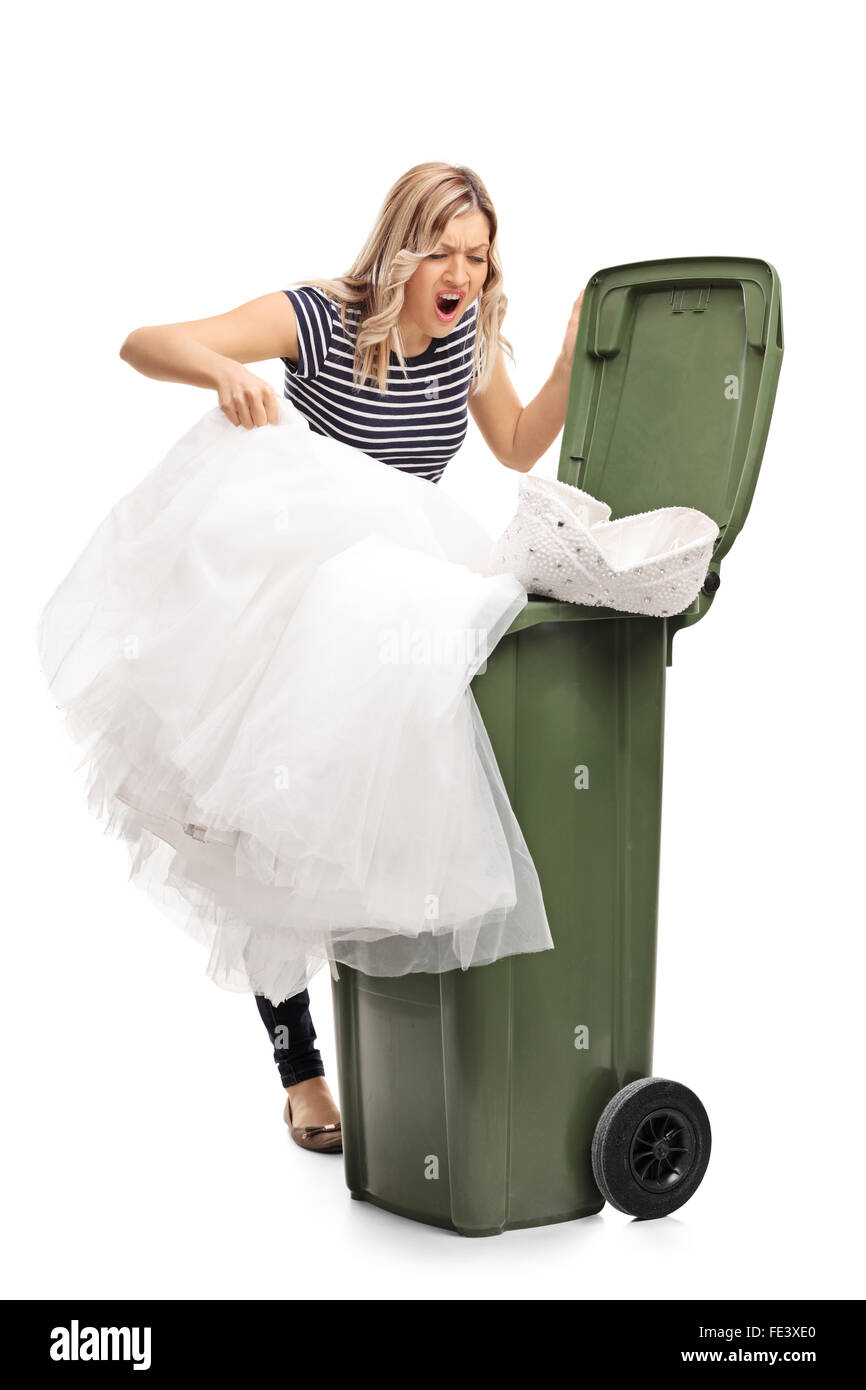 Outraged woman wedding hi-res stock photography and images - Alamy