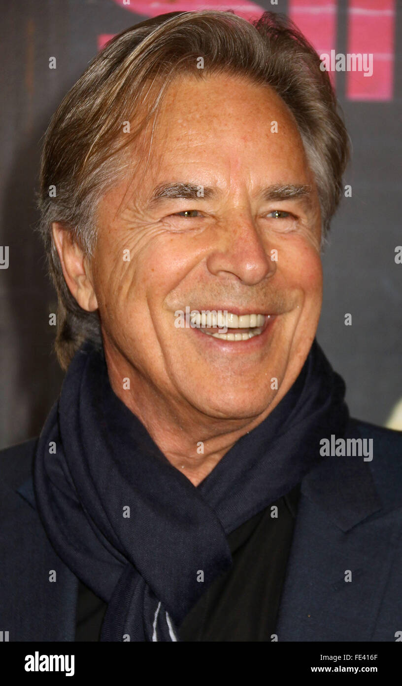 New York, New York, USA. 3rd Feb, 2016. Actor DON JOHNSON attends the ...