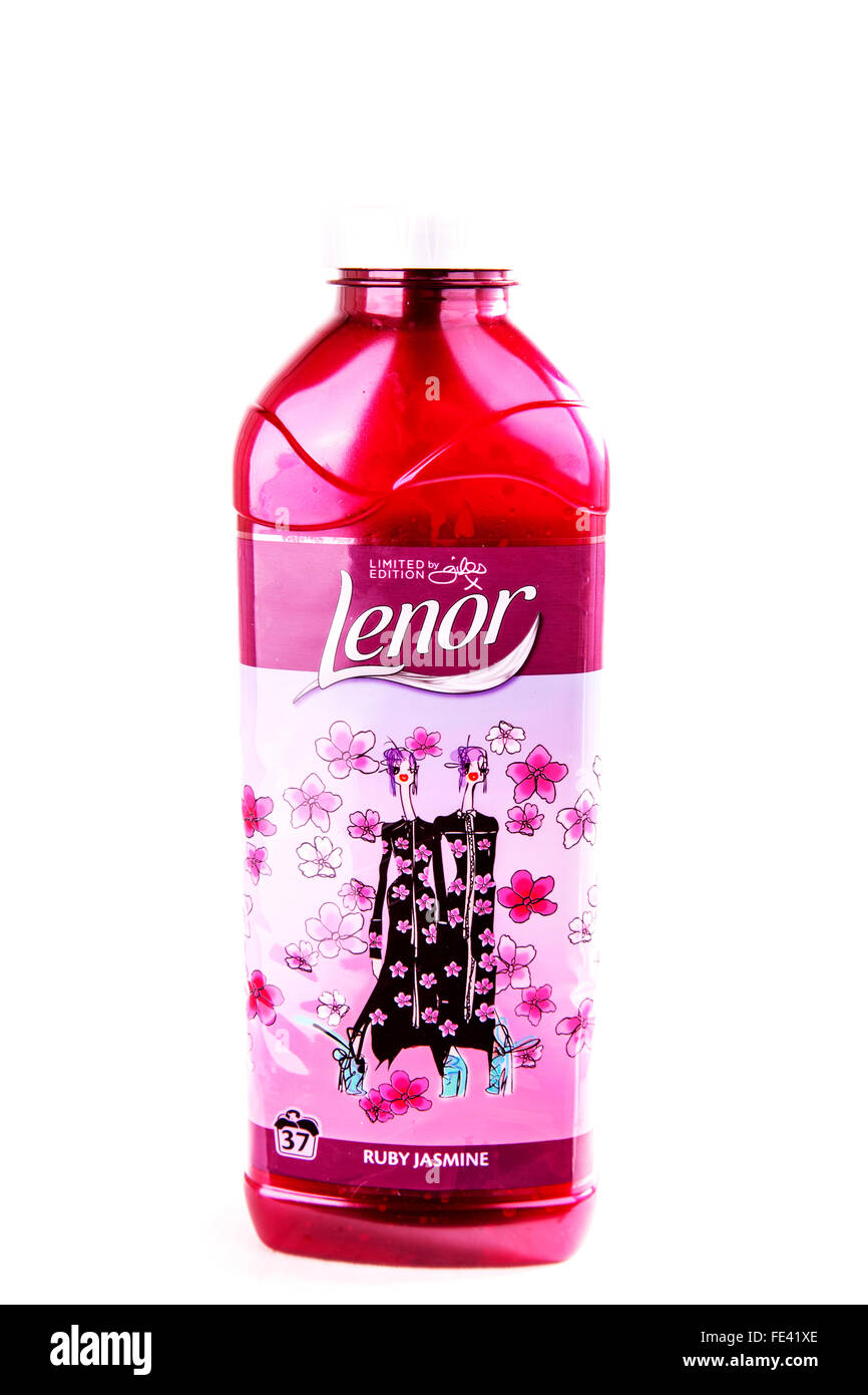 Lenor fabric conditioner bottle fragrance softener for washing clothes ...
